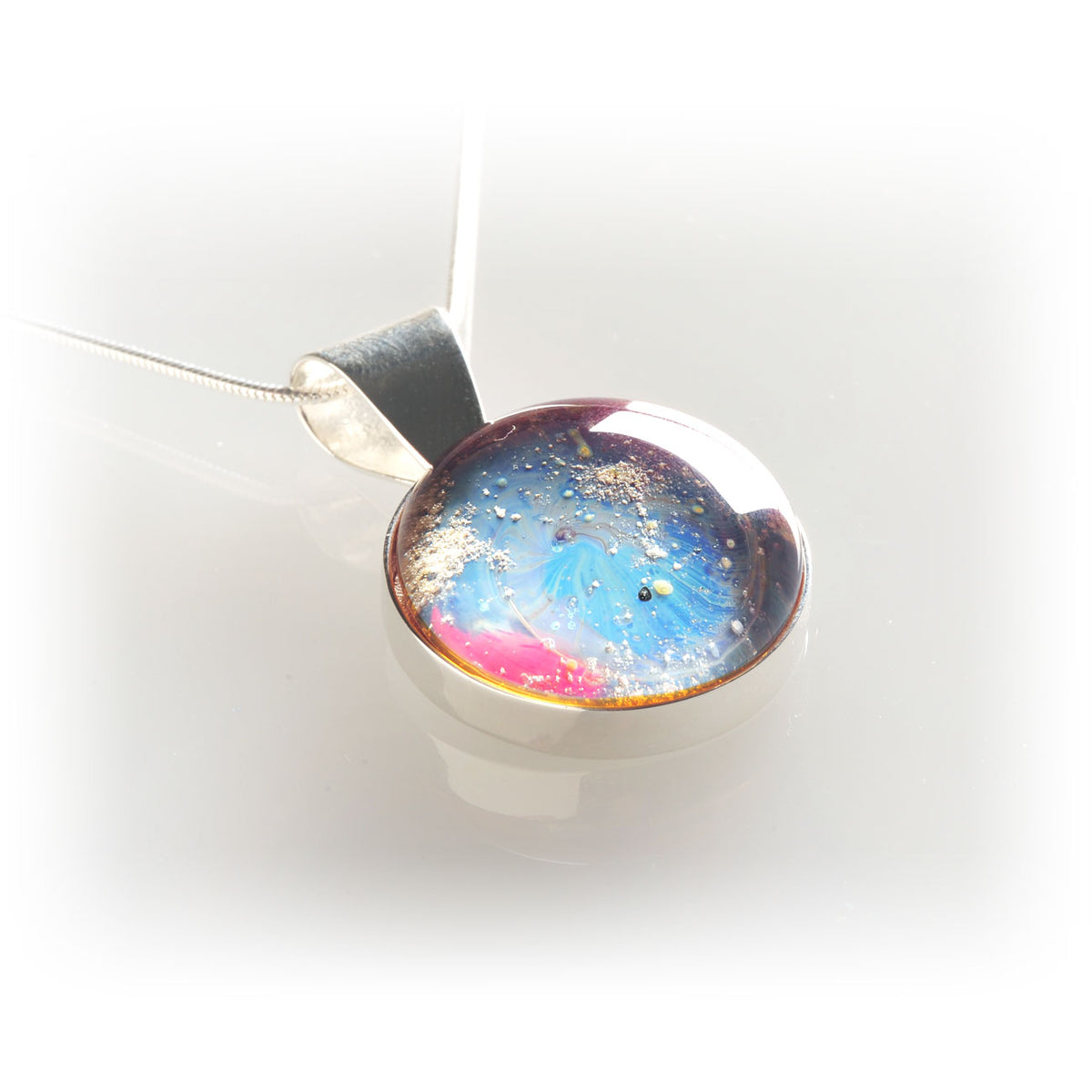 The Forever Pendant | Grateful Glass Cremation Jewelry